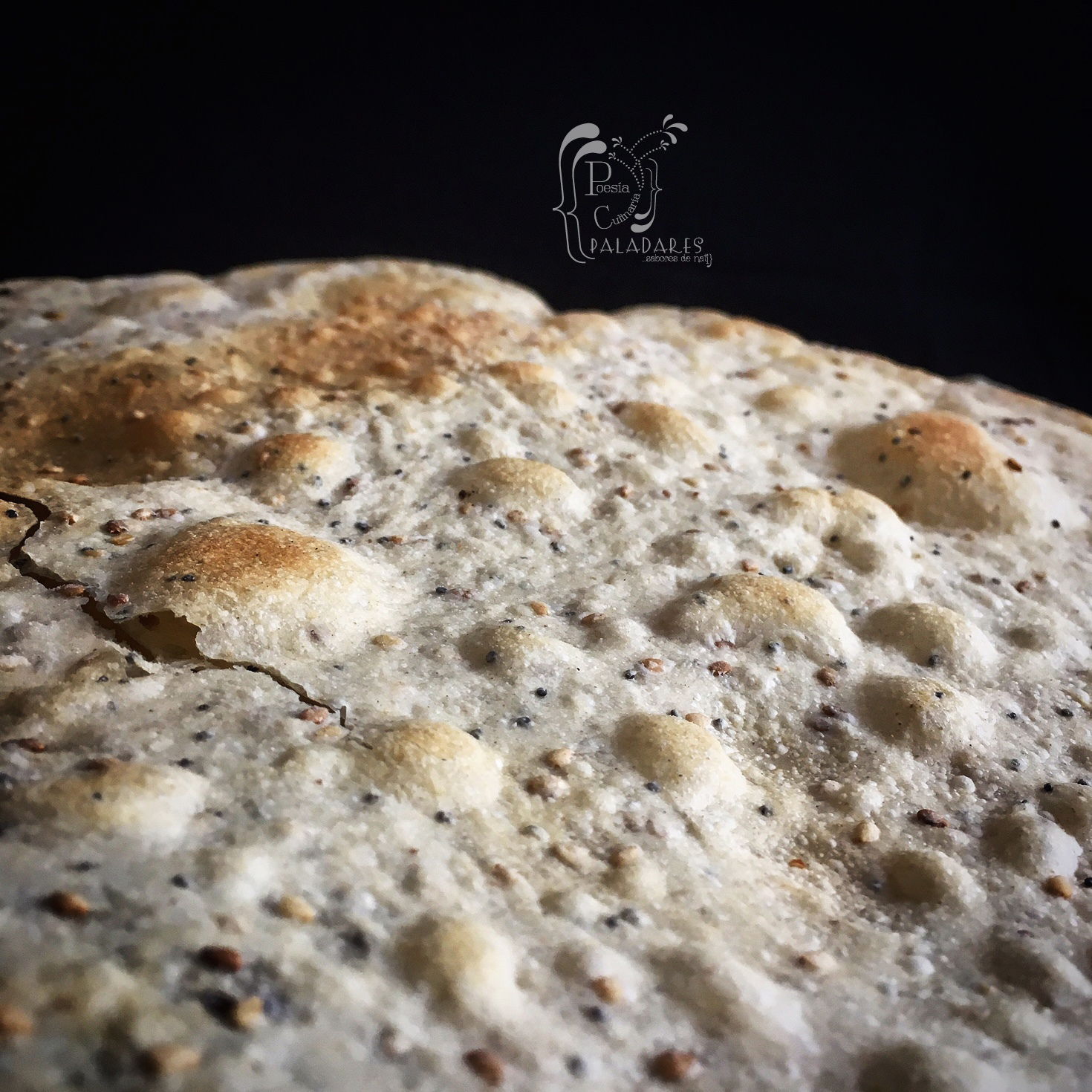 Poesía Culinaria . Sabores de Nati: Crackers de pan lavash