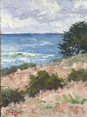 Mark Bidstrup: "Sea Ranch Escape" Plein Air Painting
