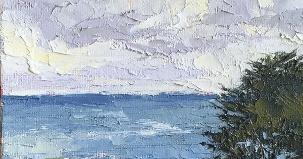 Mark Bidstrup: "Sea Ranch Escape" Plein Air Painting