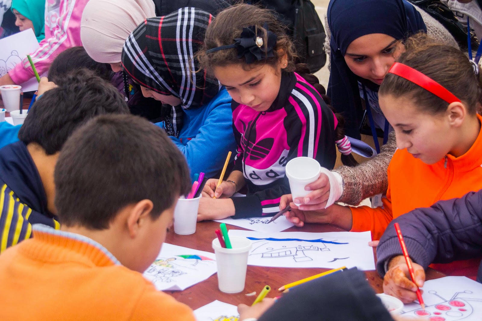 Partie vivre un an à Tanger: Les enfants