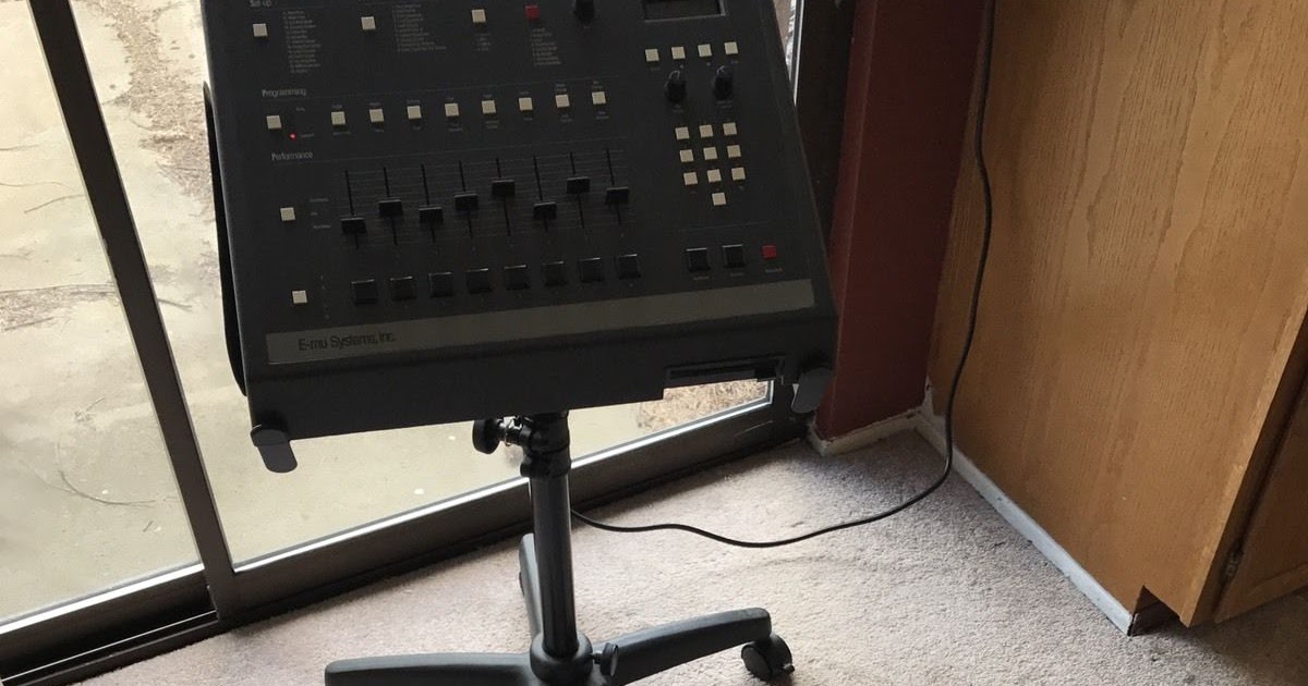 MATRIXSYNTH: Emu SP1200 Sampling Drum Machine / Custom Sound Library Disks