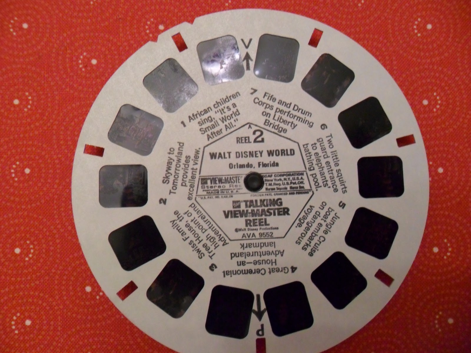 WDW 71: Magic Kingdom Talking View-Master