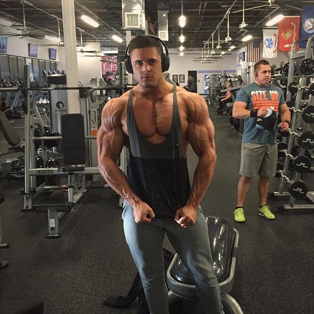 Logan Franklin 17 days before new York Pro - Bodybuilding Model Workout