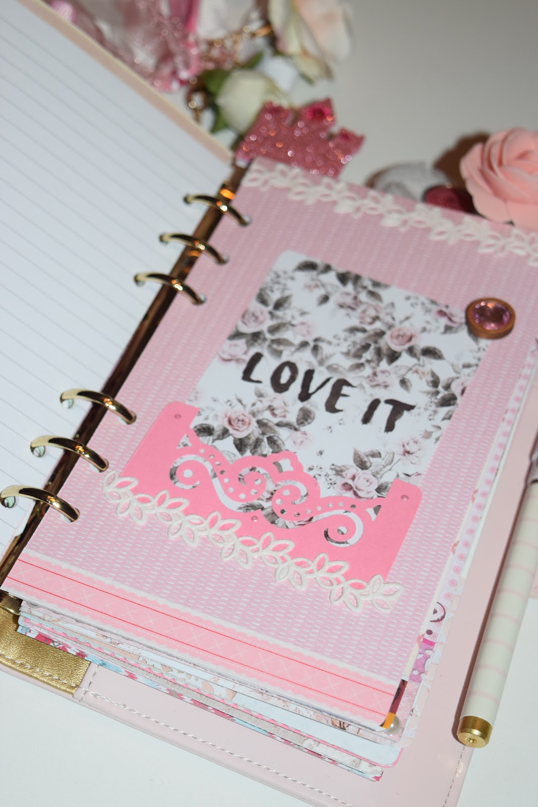 Shireece Planner: Décorer son planner shabby chic [Set up planner #1]