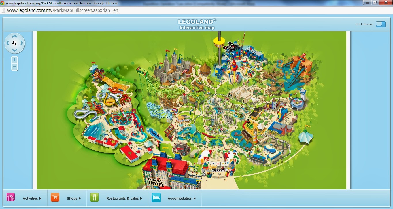 Legoland Map
