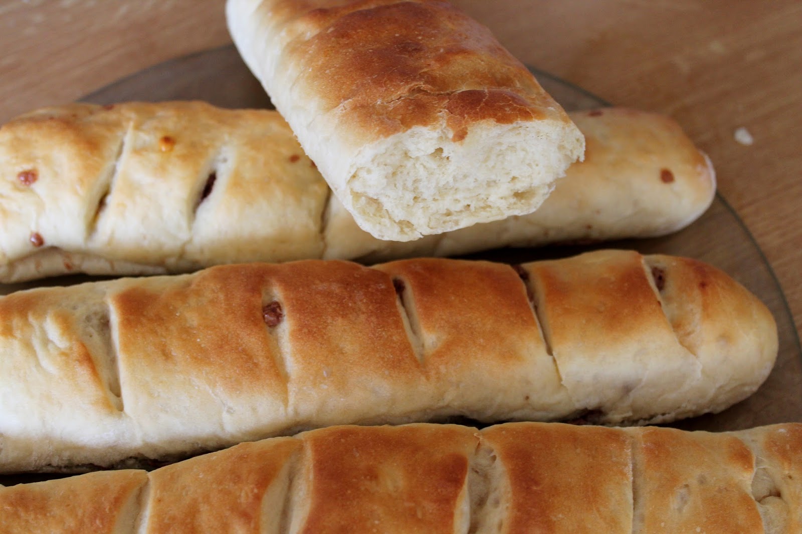Baguette viennoise (nature ou pépites de chocolat)