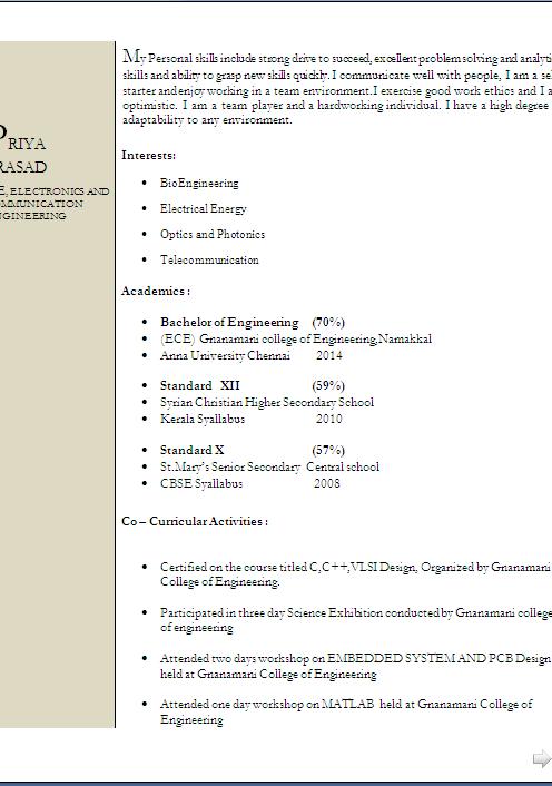 classic cv template free download