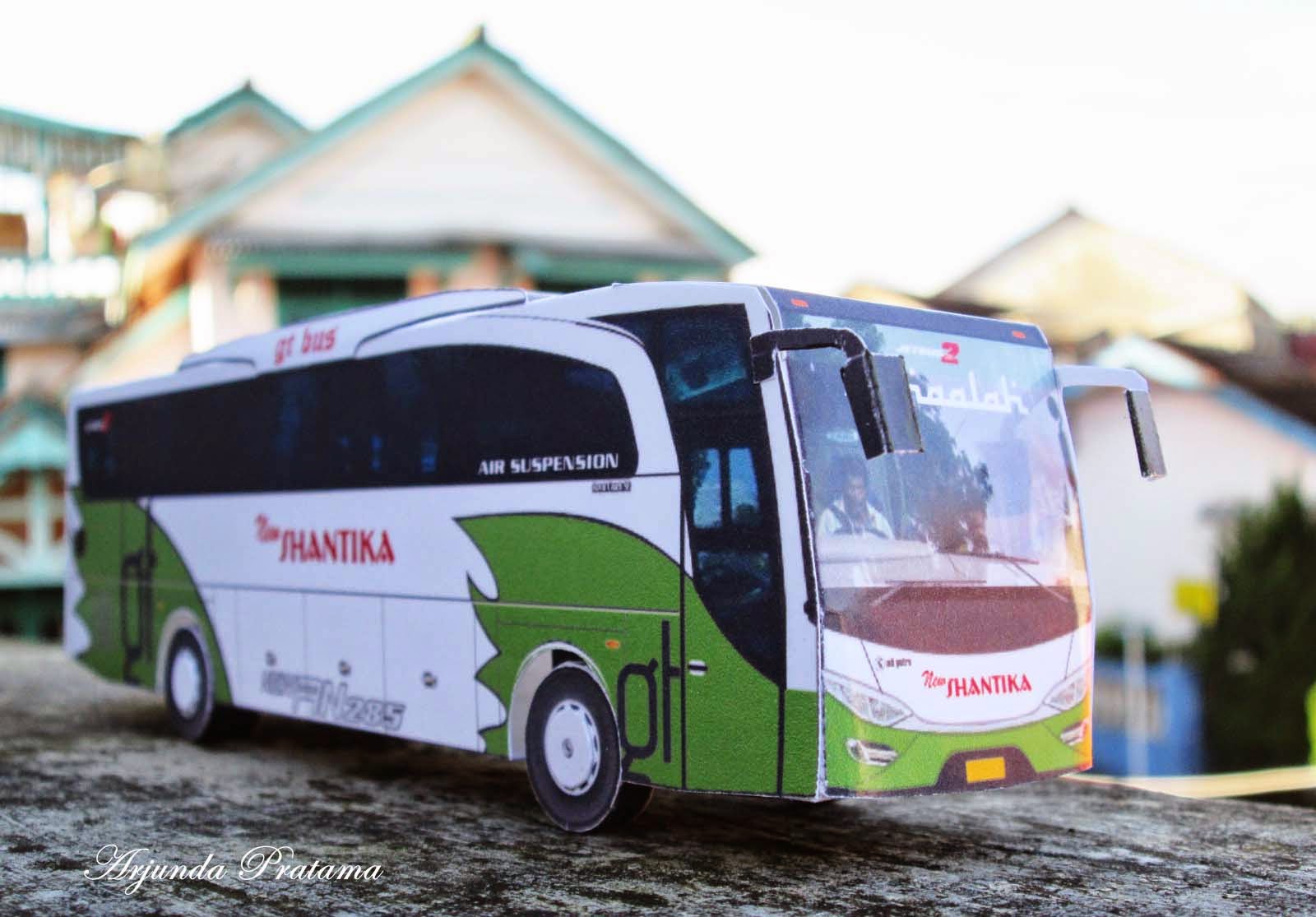 Rodz garage: PAPERBUS NEW SHANTIKA GT BUS (JETBUS 2)