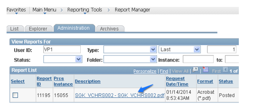 Peoplesoft: XML/BI PUBLISHER