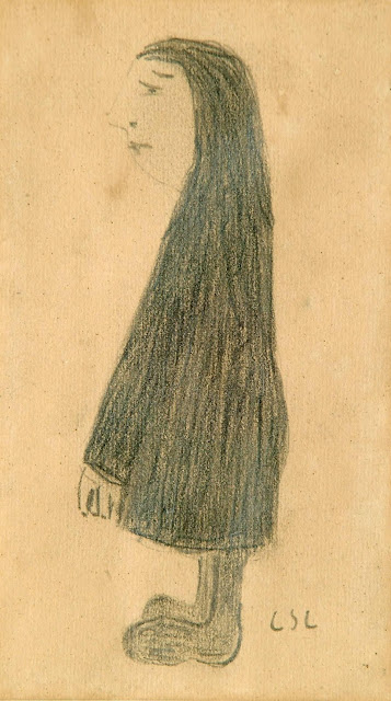 The Works of Laurence Stephen Lowry: Unknown - Standing Figure