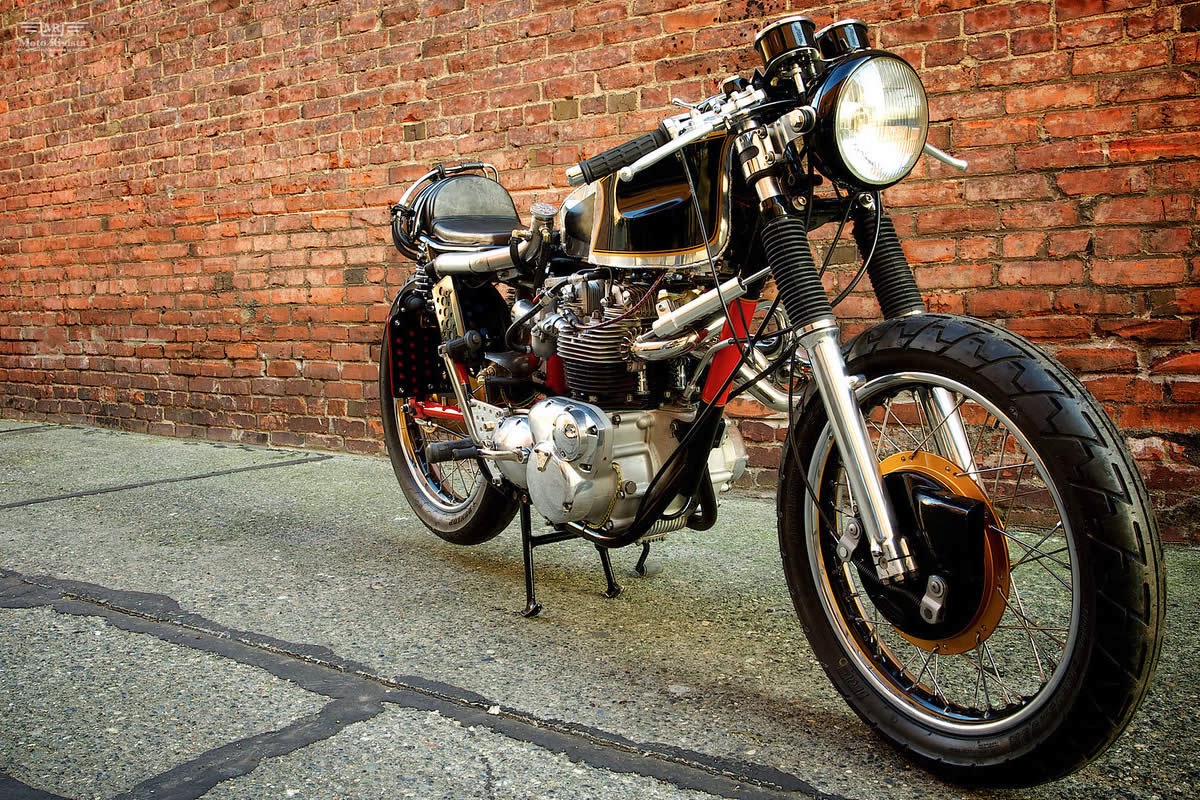 Triumph Trident Cafe Racer | Super rat - way2speed