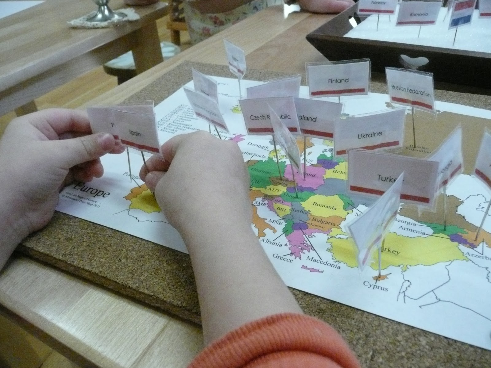 Montessori Teachings: The Study of Europe