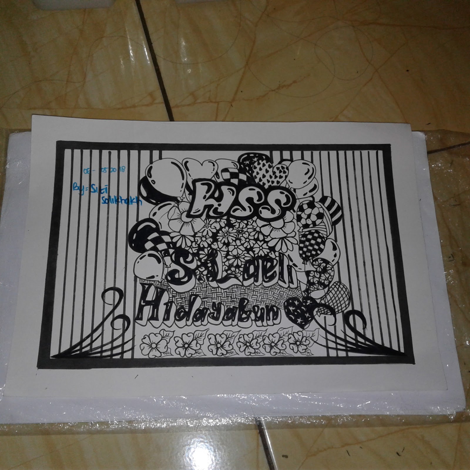 pengertian doodle art beserta contoh gambar doodle art yang unik dan ...