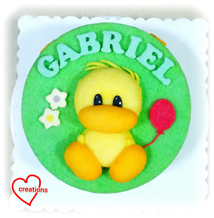 Loving Creations for You: Suzy’s Zoo Baby Witzy Duck Chiffon Cake