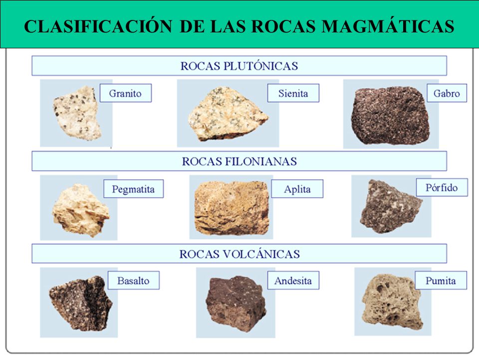 TIPOS DE ROCAS