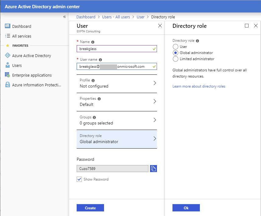 How to Create and Manage an Office 365 Breakglass Account | The EXPTA ...