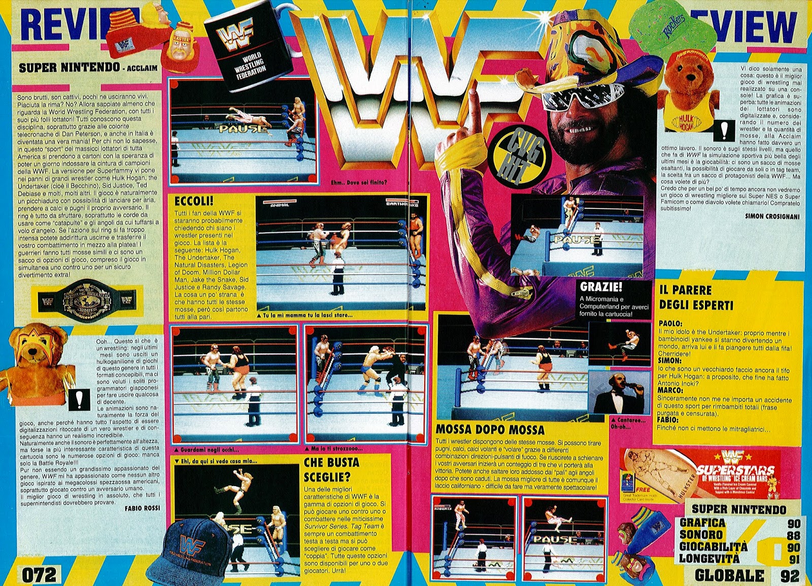 Hulk Hogan Fans Club Italia: Recensione WWF Super WrestleMania per ...