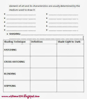 Art Room 104: Studio Art: Unit 2 Begins...2-D Media