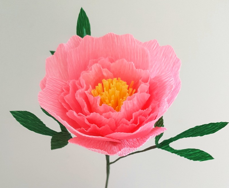 A Playful Stitch: Paper Peonies