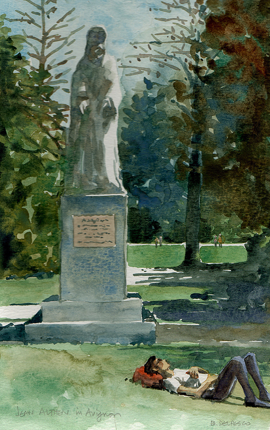 Happy Catholic*: Worth a Thousand Words: Statue of Jean Althen