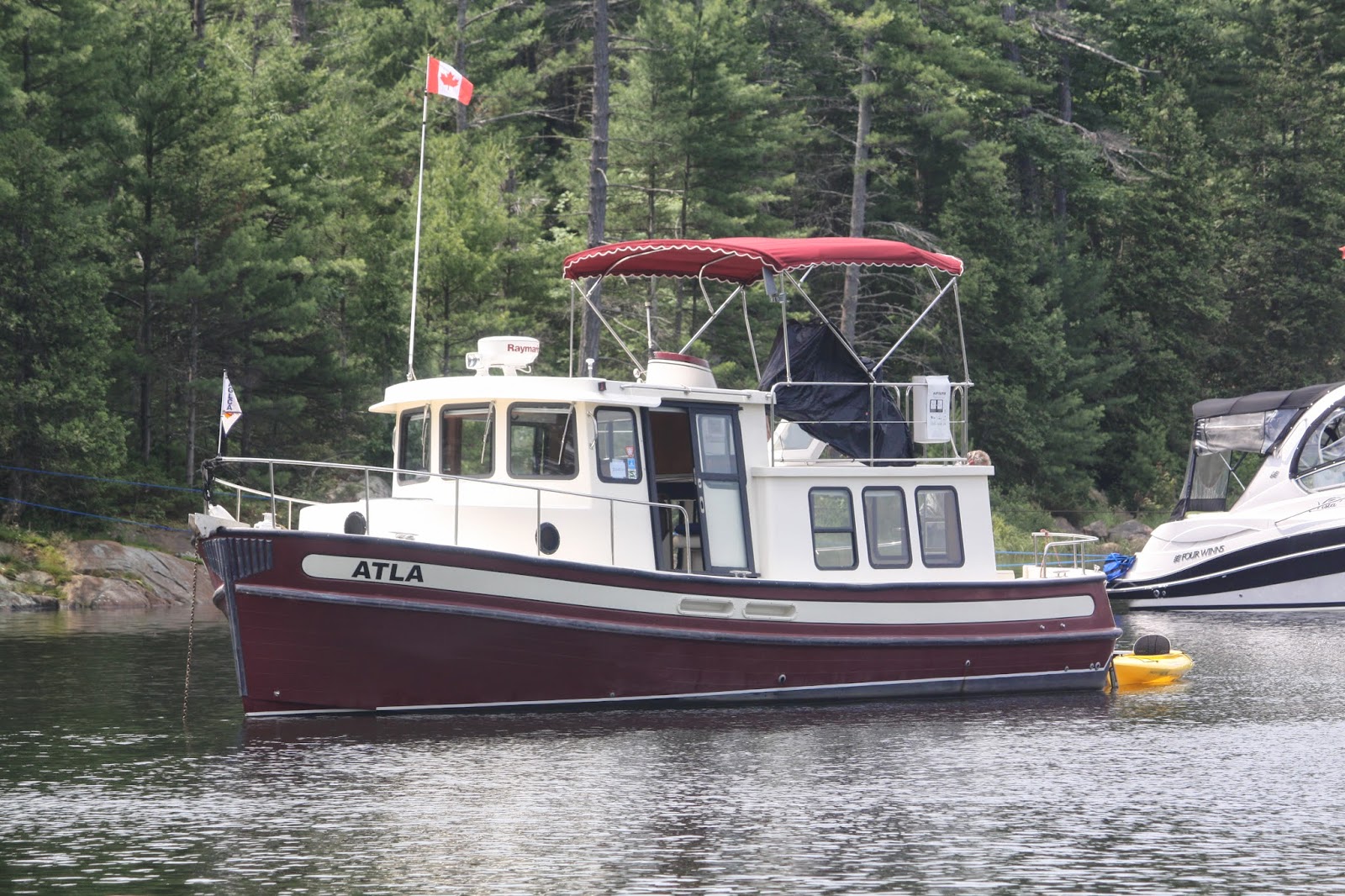 Rocky "Stops": 7/19/14 Anchorage at Echo Island South Harbor