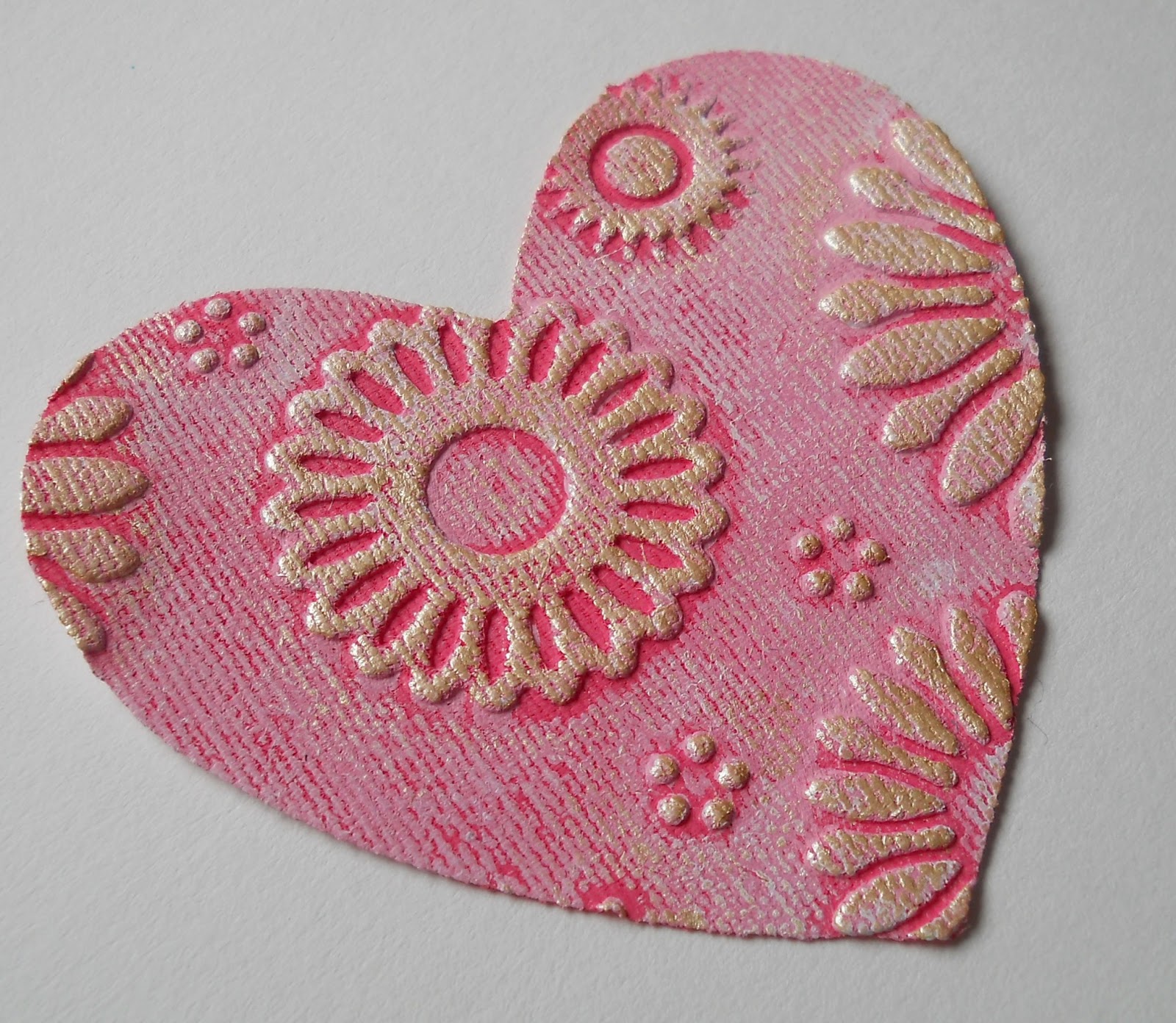 a sprinkle of imagination: Embossing part 2 - with Valentine inspiration.