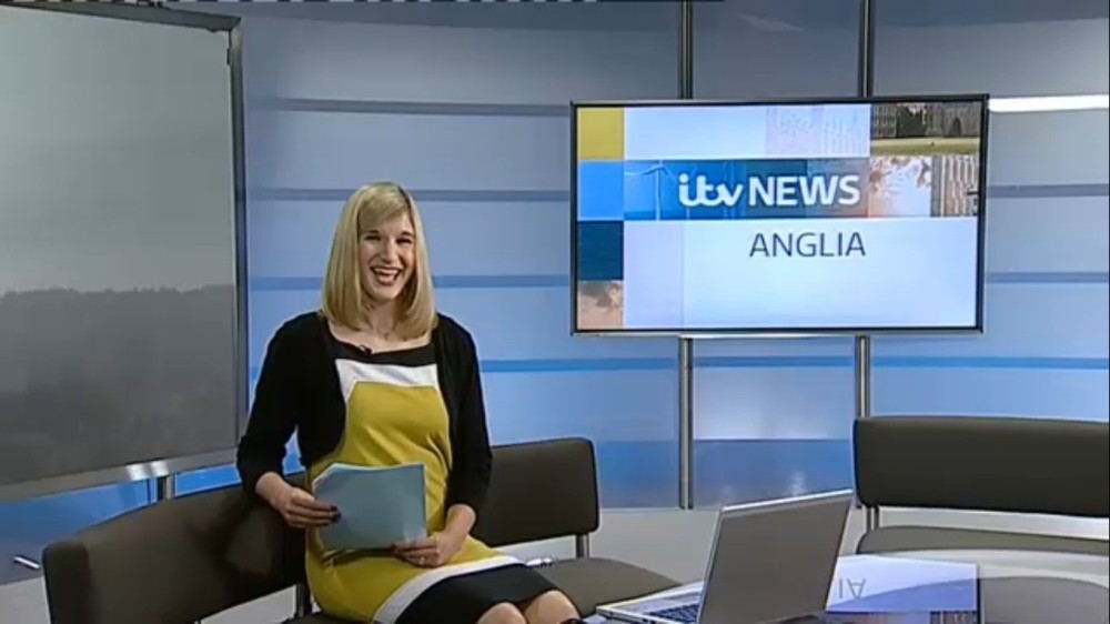 UK Regional News Caps: Lauren Hall - ITV Anglia