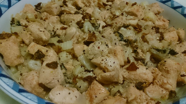 Fácil y Sano : Pollo con Apio en adobo de Pimenton de la Vera