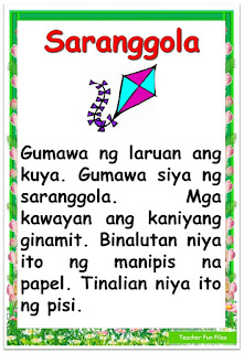 Teacher Fun Files: Tagalog Reading Passages 4