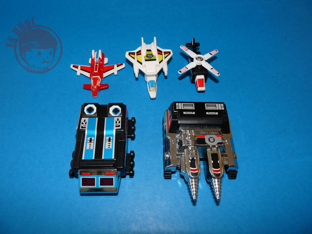 en-broc: Turboranger, Maskman (Bioman2), Bandaï, 1987