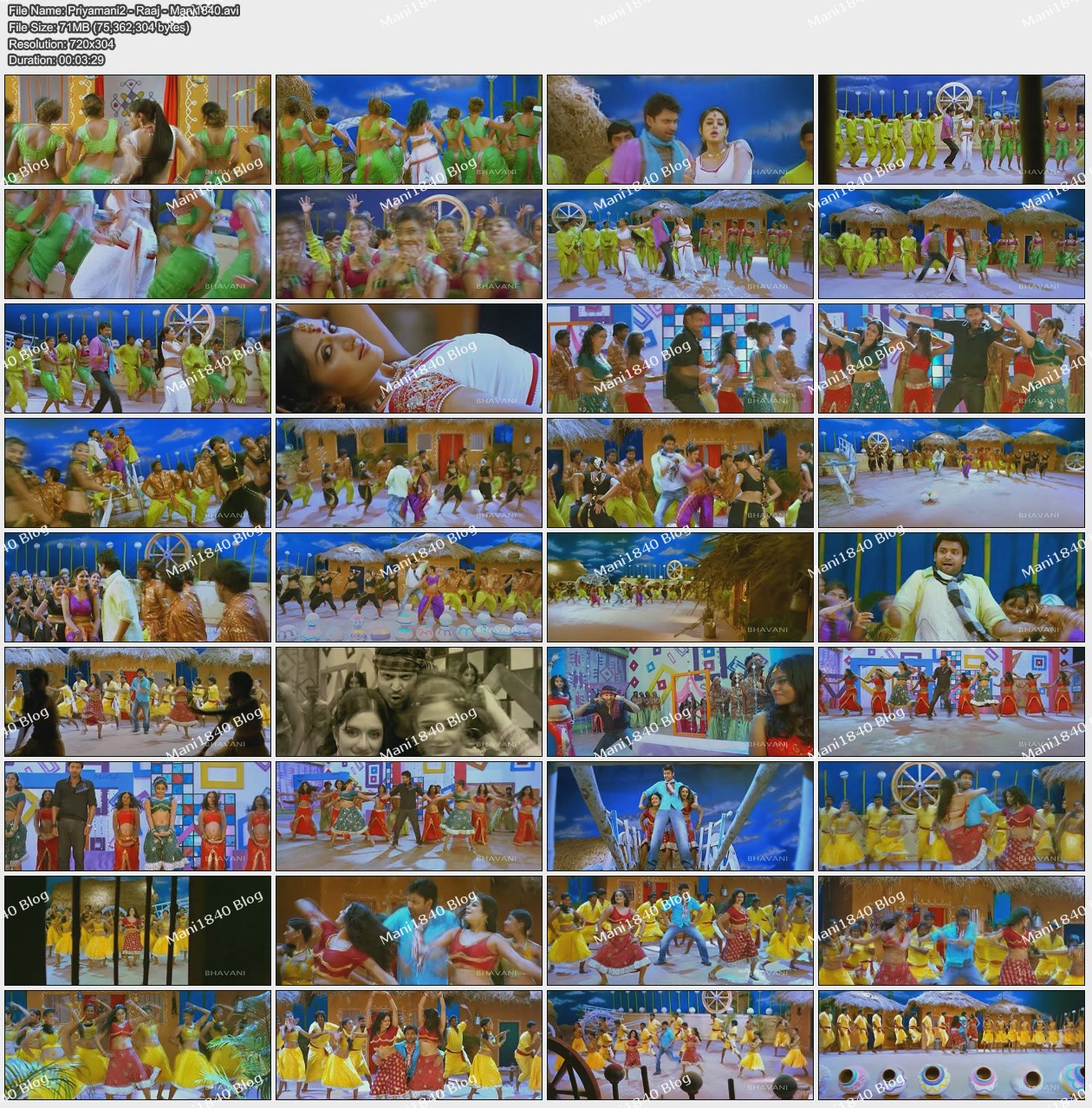 Hot Video Songs: Priyamani and Vimala Raman very very hot song from Raaj