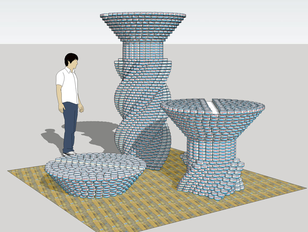 MCM DESIGN: Canstruction Portland