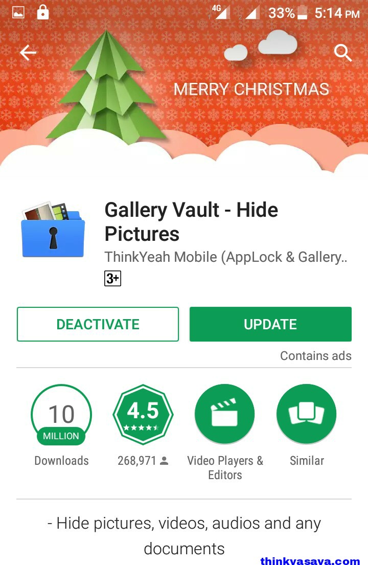 How to open gallery vault - wingrts