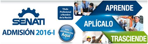 SENATI 2016-I Examen de Aptitud (17 de enero del 2015)