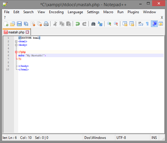 Cara Menjalankan File PHP di XAMPP - MyMastah