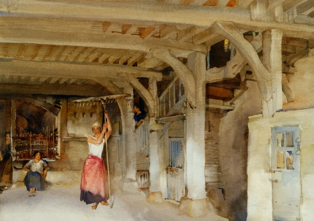 Sir William Russell Flint | Watercolour painter | Tutt'Art@ | Pittura ...