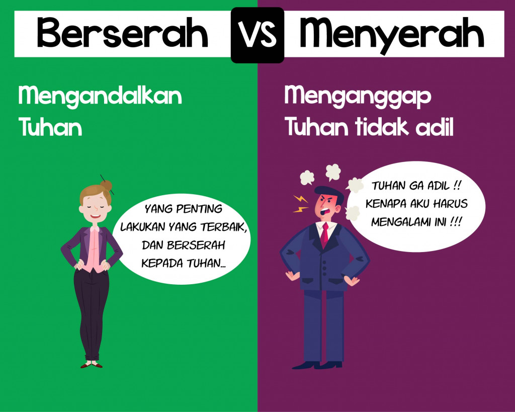 Berserah atau Menyerah?