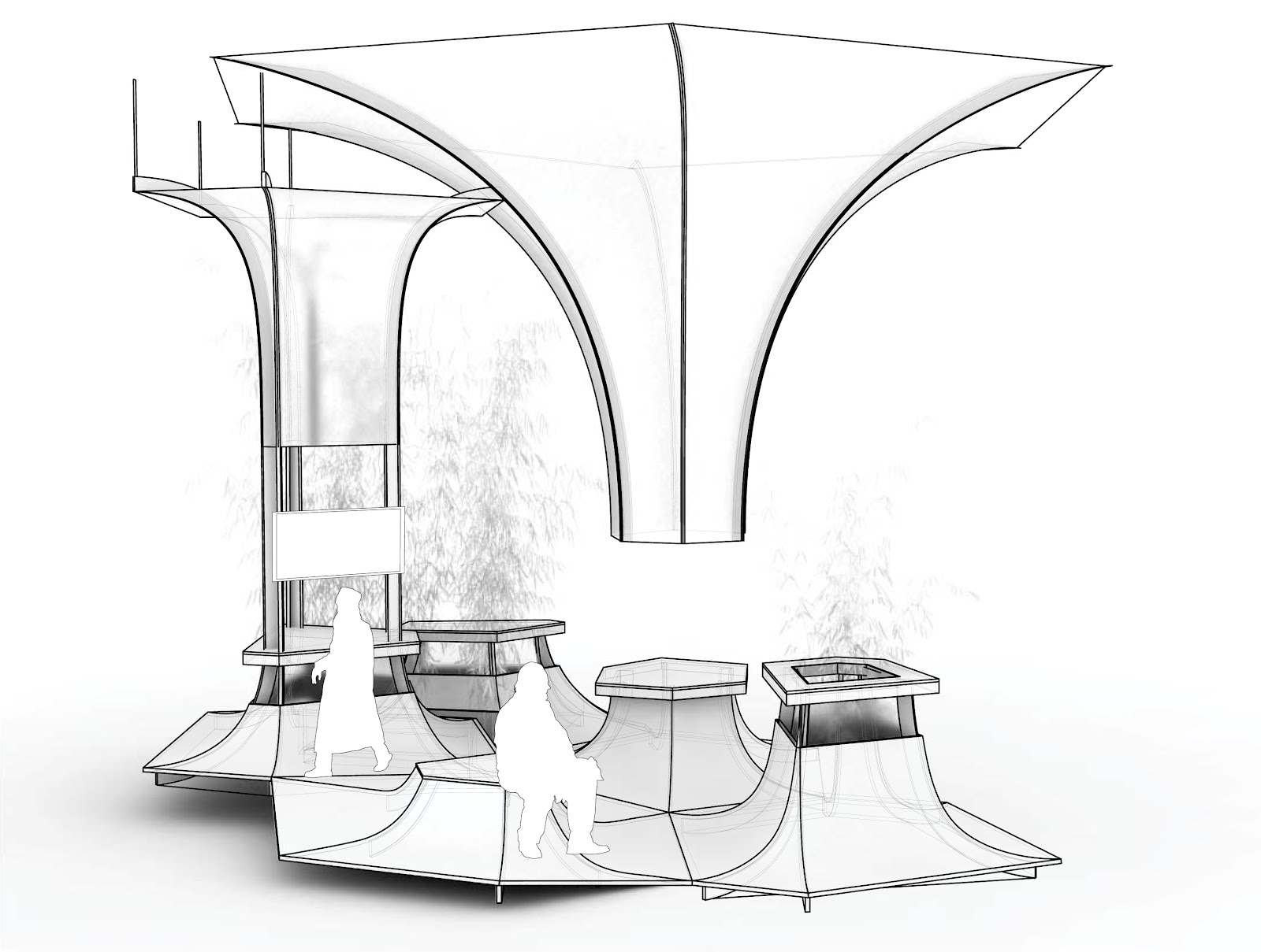 hoop+stick: singapore world cities summer pavilion