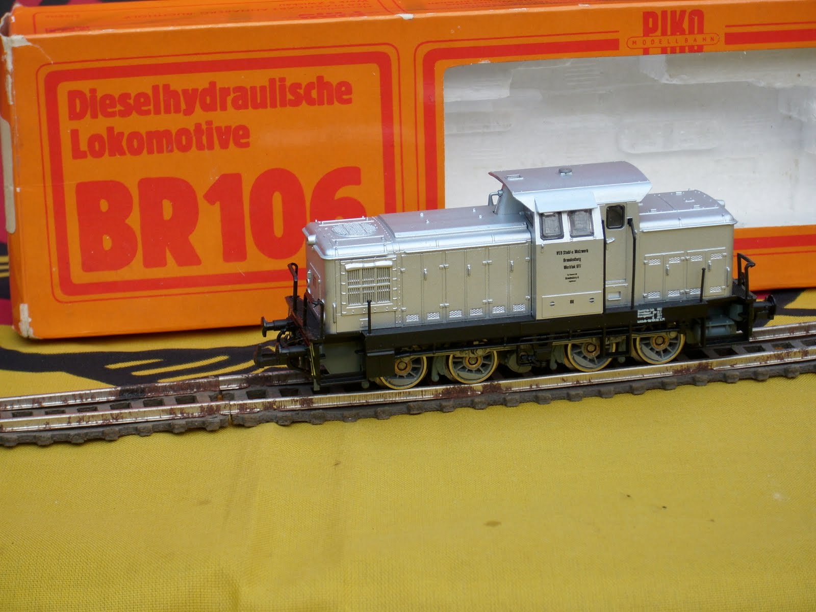 Mijn DDR: Piko - BR 106 VEB Stahl u. Walzwerk Brandenburg