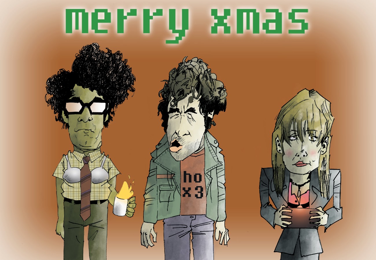 Brian Burke's shtuff: The IT Crowd Xmas Card!