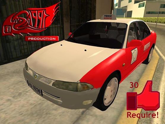 GTA SA MALAYSIA MODS: PROTON WIRA TEKSI
