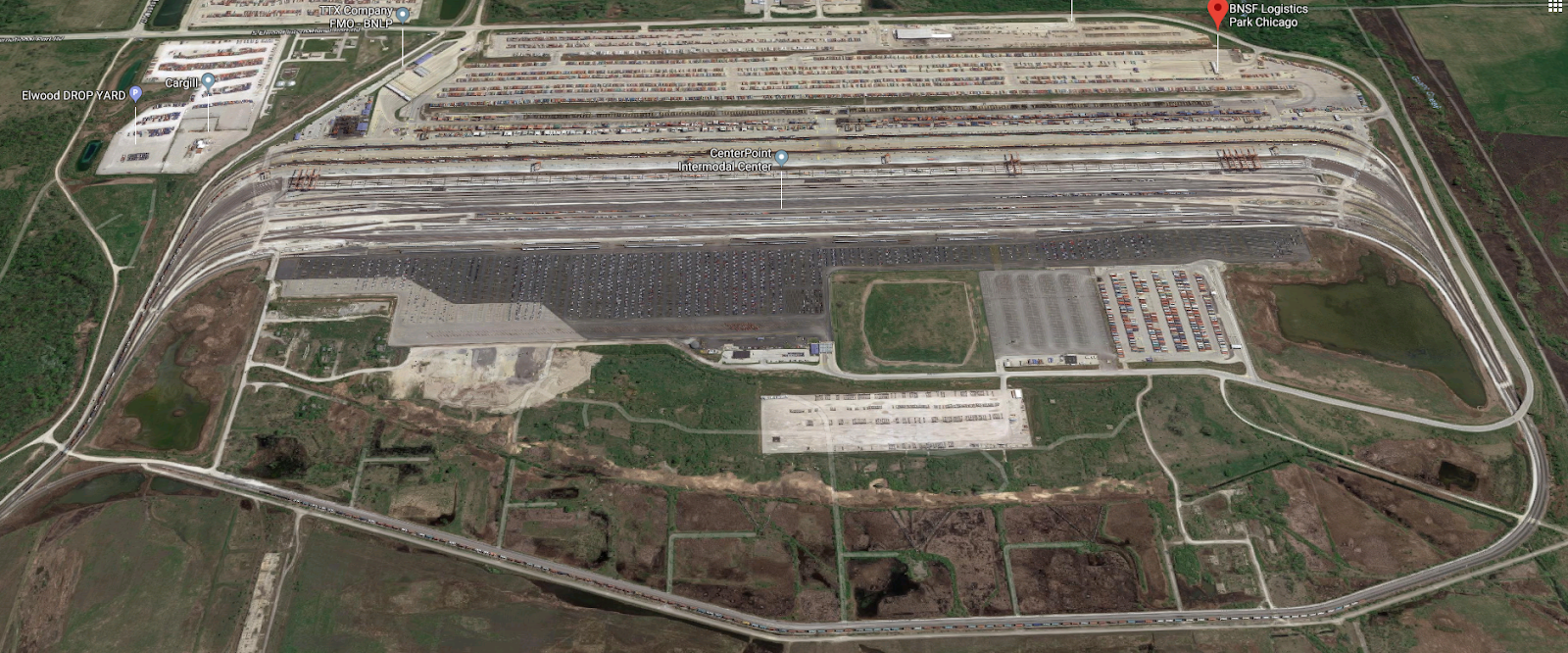 Industrial History: BNSF Chicago Logistics Park (Intermodal Yard)