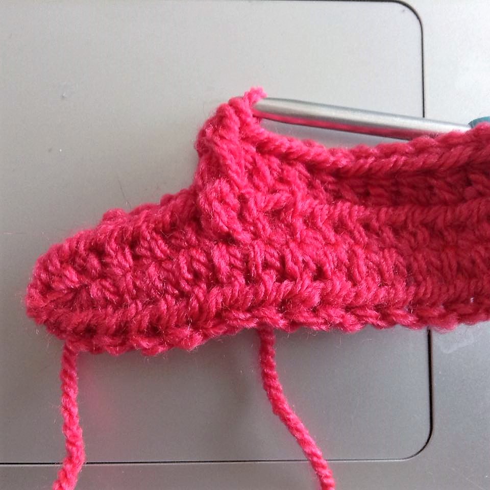 Vivre au crochet: Chausson sans couture