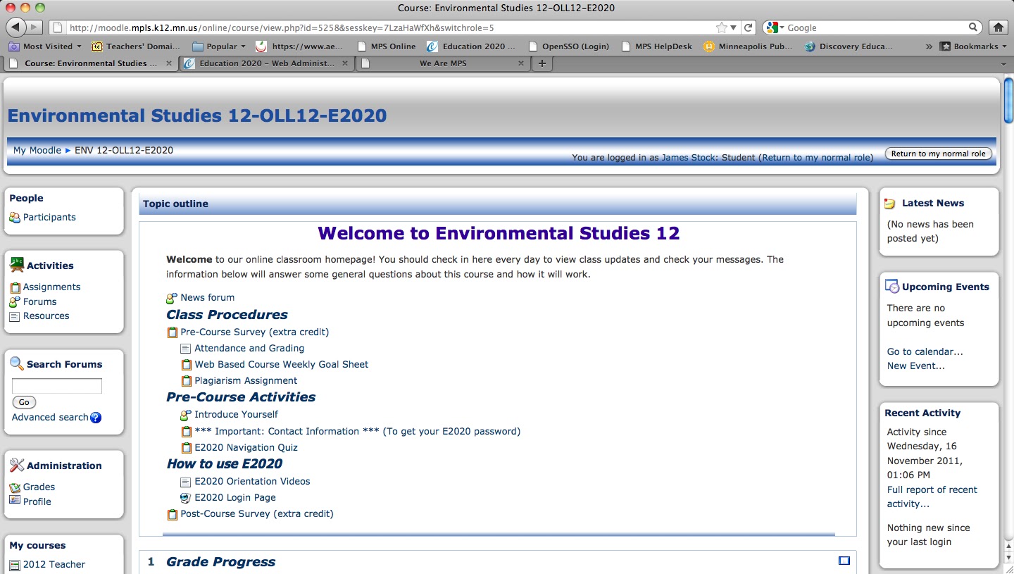 MPS Online: Moodle and the Flipped/Blended Classroom