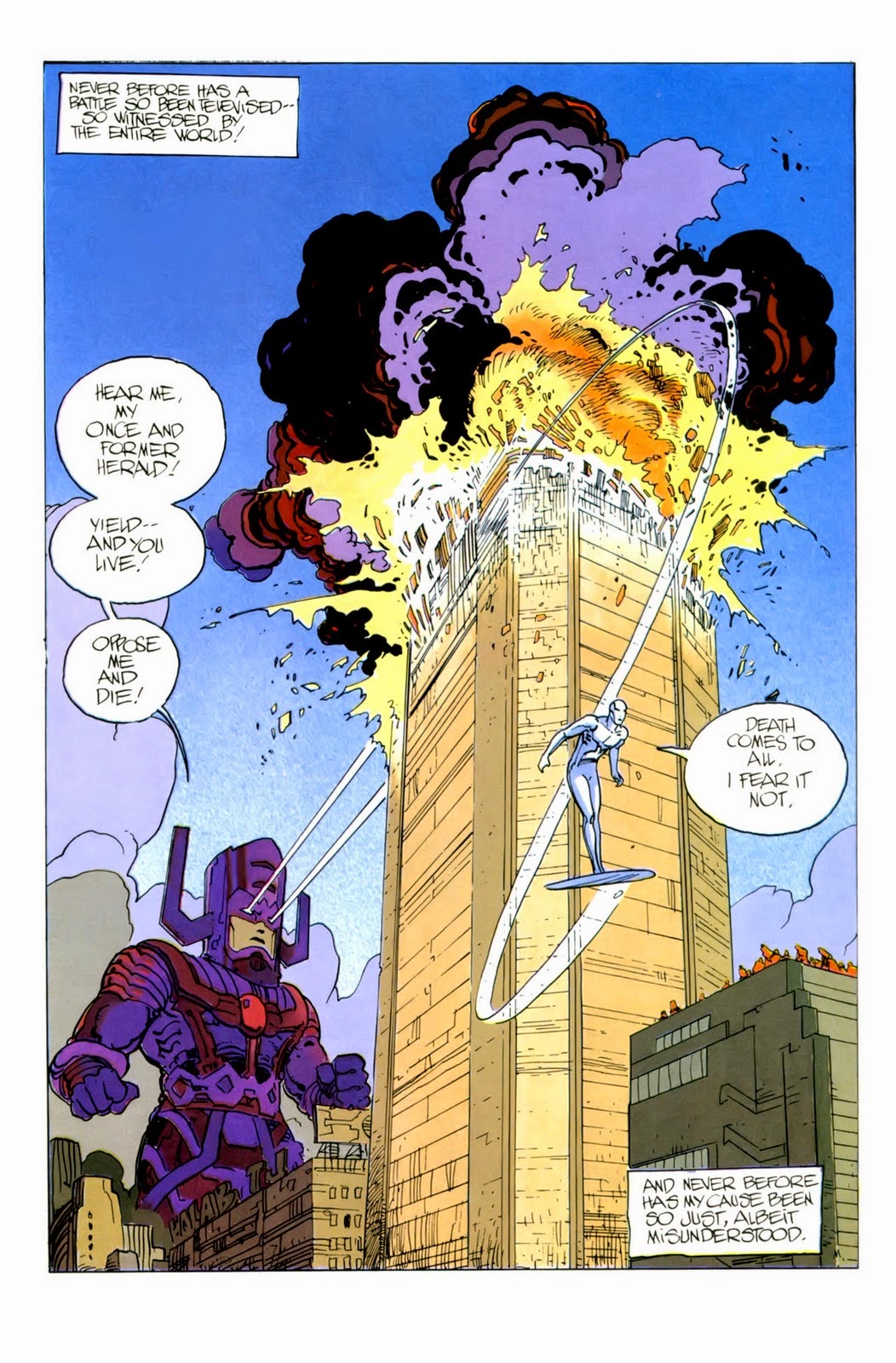 SILVER SURFER: PARÁBOLA de Stan Lee y Moebius | Comicrítico