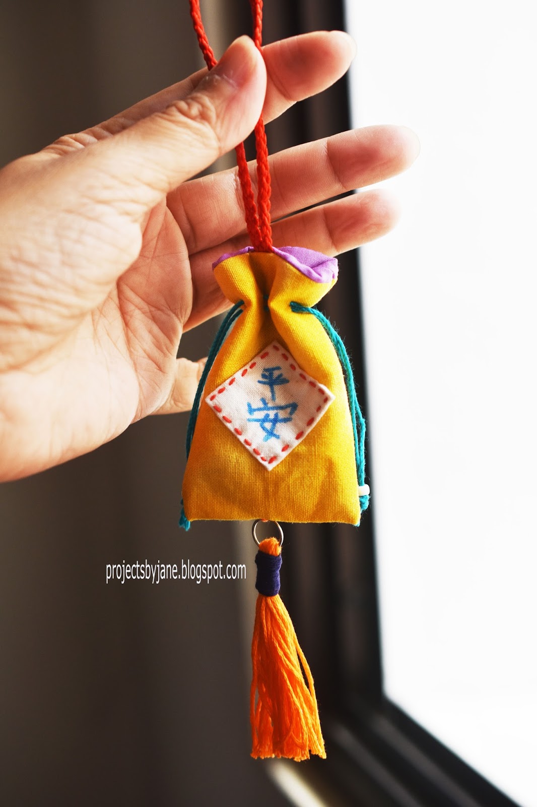 Lucky Charm Drawstring Pouch DIY | Projects by Jane