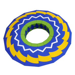 Flying Disc Papercraft | Papercraft Paradise | PaperCrafts | Paper ...