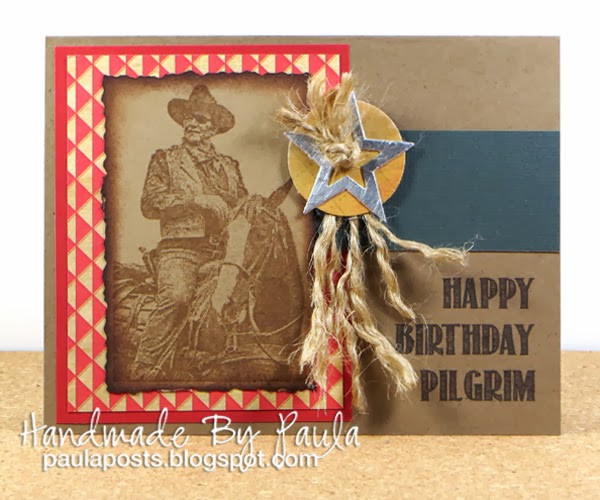 Handmade By Paula: Happy Birthday Pilgrim!