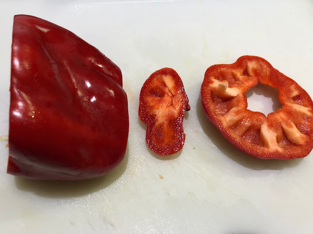 romantic home: How to Slice or Dice a Capsicum the No Waste Way