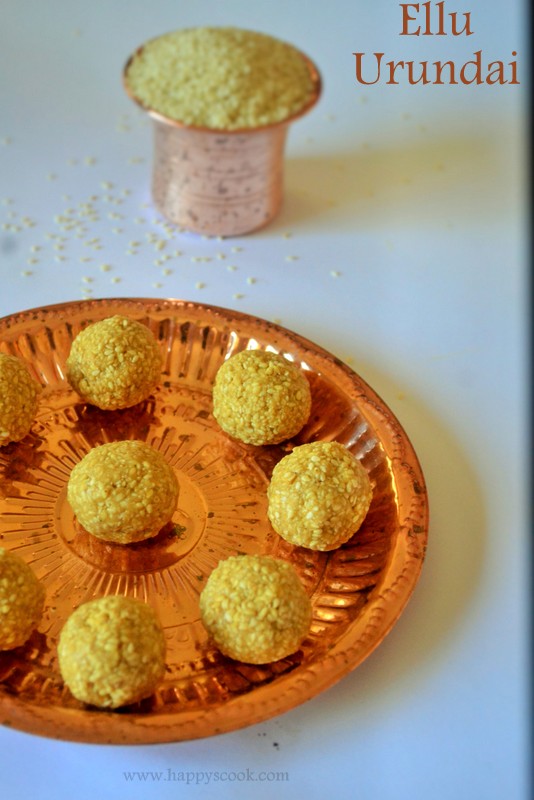 Ellu Mittai Recipe | Sesame Seed balls / Til Laddo / Ellu Urundai ...